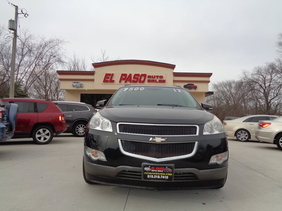 2012 Chevrolet Traverse for sale in Des Moines, IA - El Paso Auto Sale