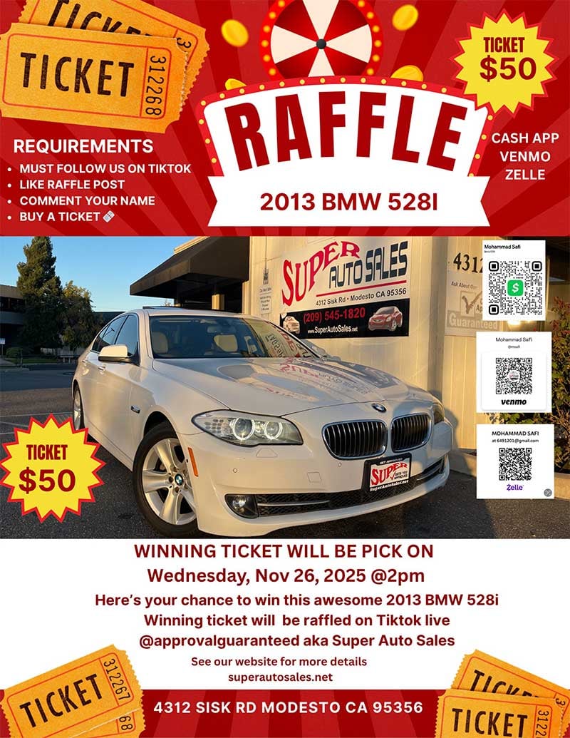 Super Auto Sales - Car Dealer in Modesto, CA