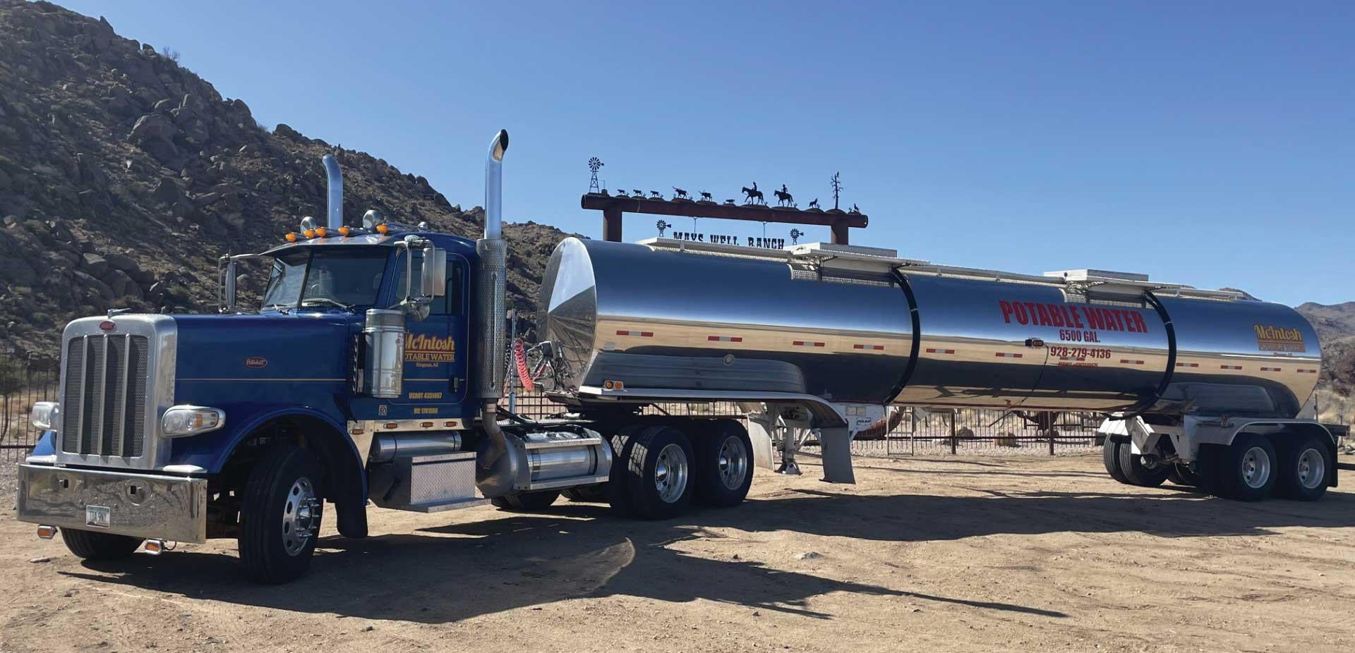 McIntosh Potable Water | Bulk Water Delivery Kingman, AZ