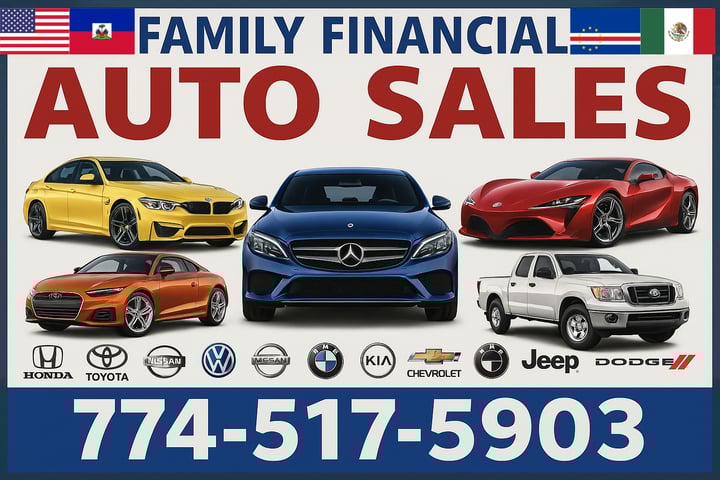 Cars For Sale in Brockton, MA - Family Financial Auto Sales LLC